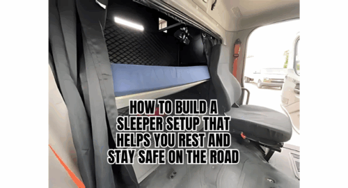 How to Build a Sleeper Setup That Helps You Rest and Stay Safe on the ...